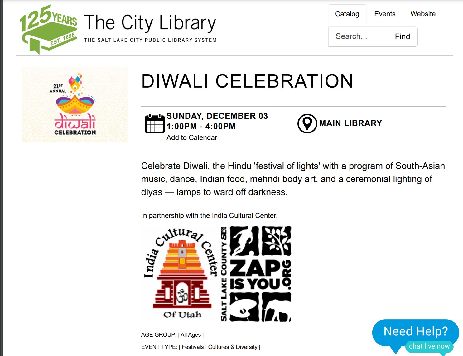 slcpl diwali event 2023